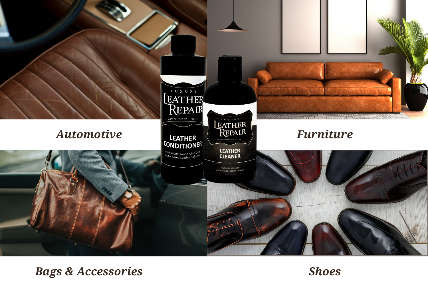 Leather Cleaning and Conditioning Care Kit – Auto Leather Dye